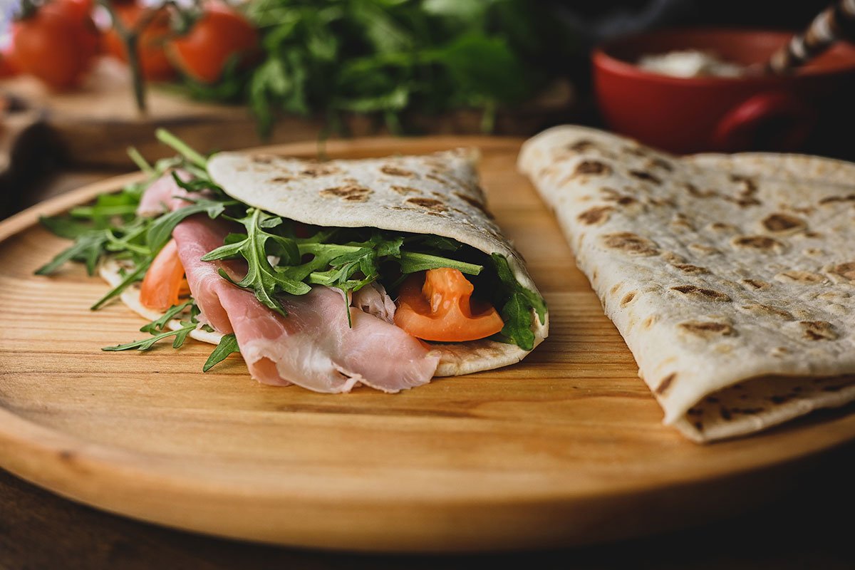 Piadine farcite: idee e ricette per il vostro menù